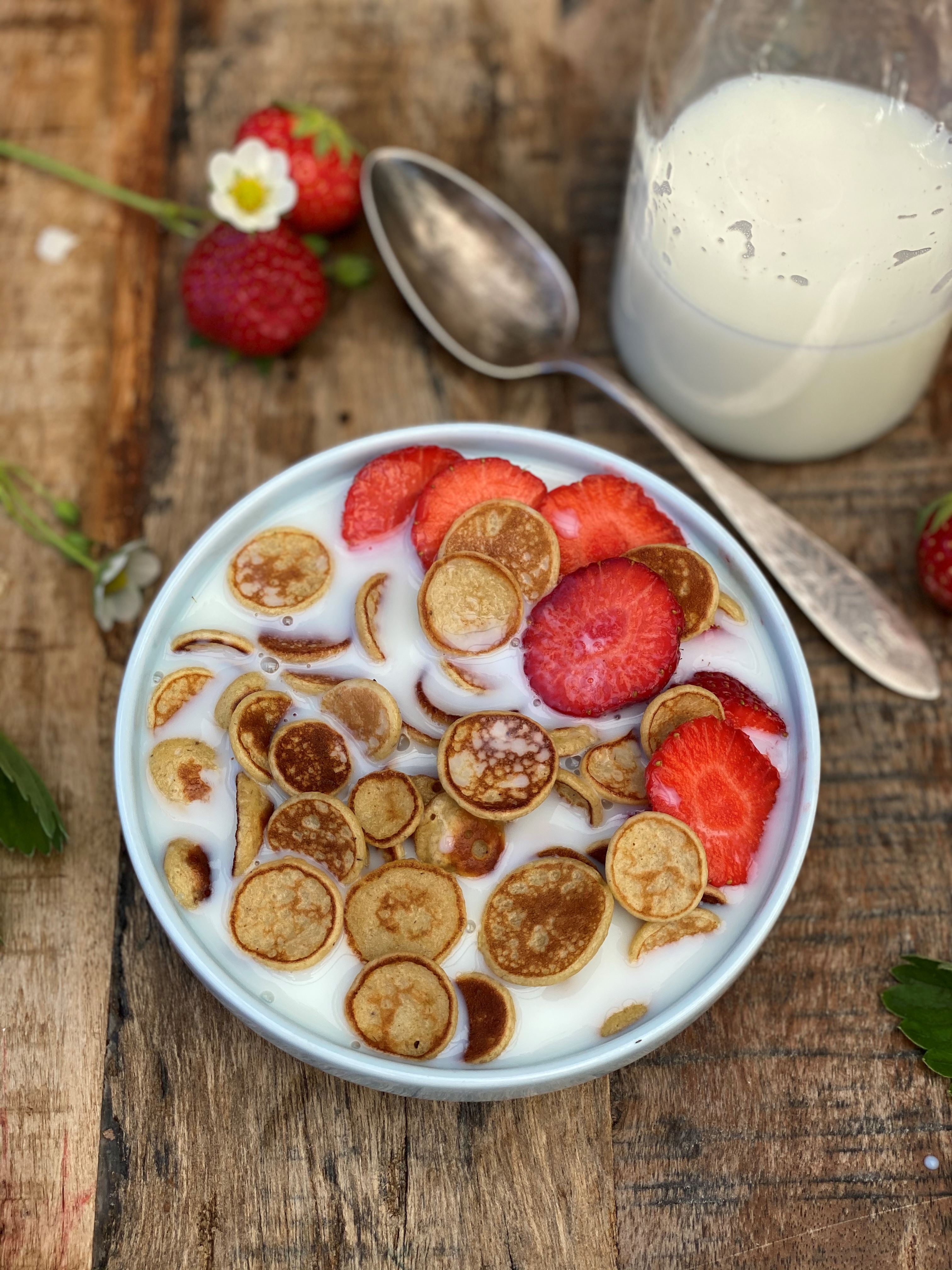 Bananpandekager: Nemme, luftige & uden mel - Opskrift | Arla