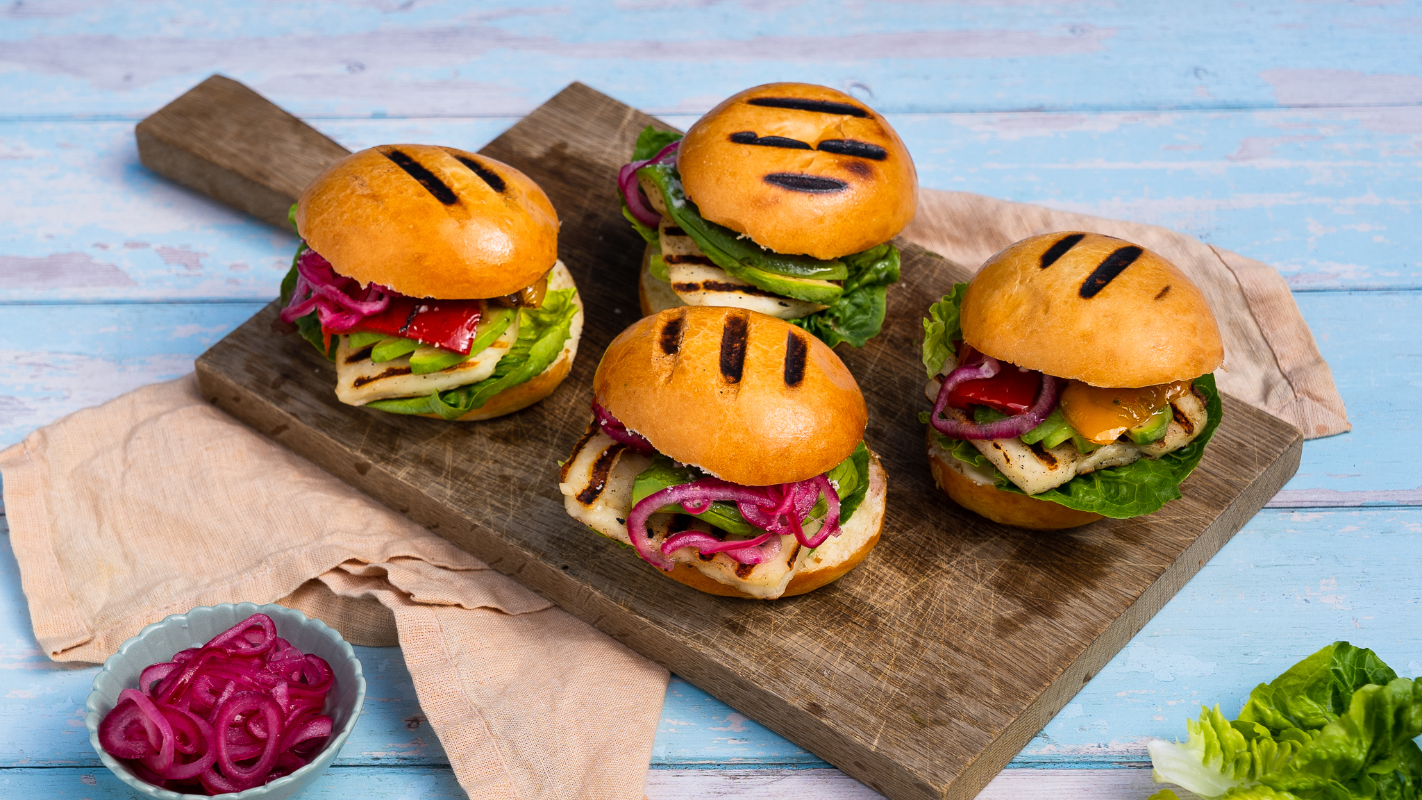 Burger med grillet ost | Arla