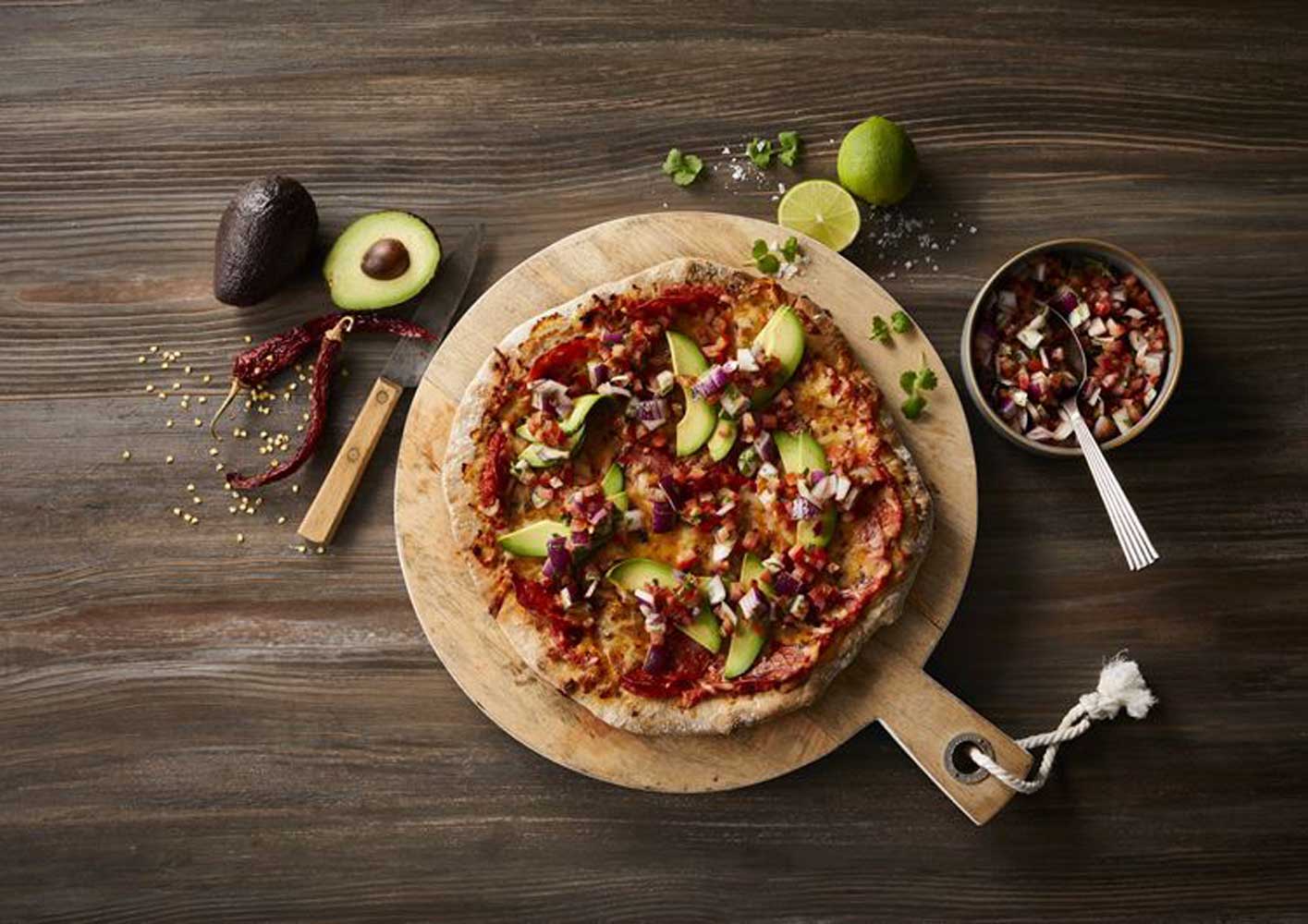 Texmex-pizza - Reseptit - Arla