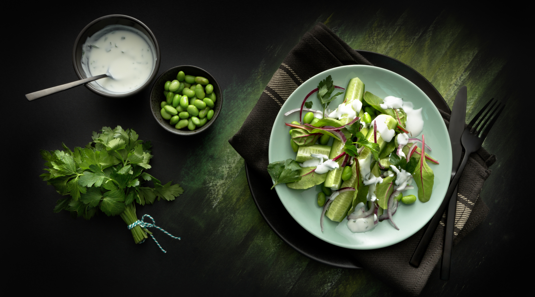 A collection of delicious green salad recipes | Arla UK