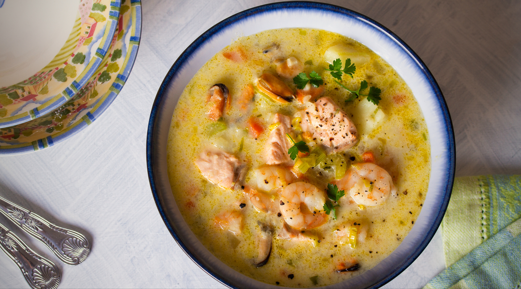 Seafood Chowder - Recipe | Arla UK