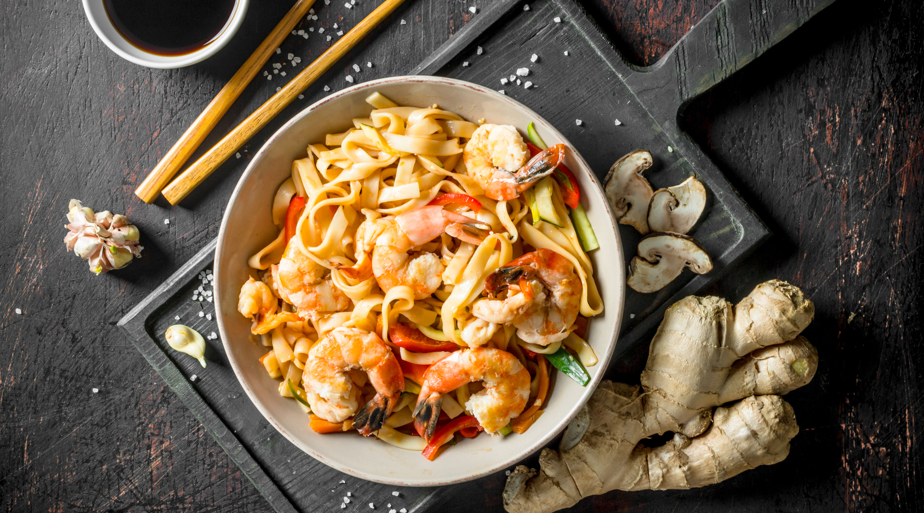 King Prawn Pasta - Recipe | Arla UK