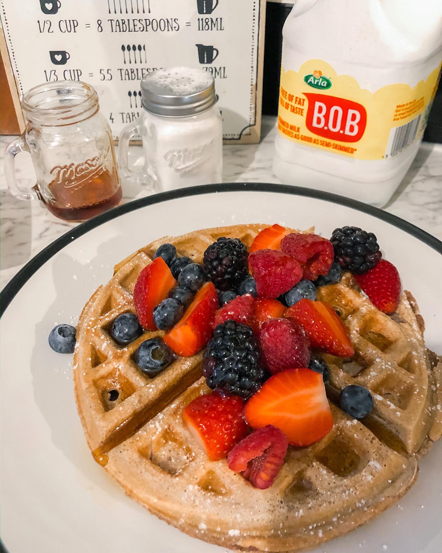 No Cheat Treat Waffles - Recipe | Arla UK