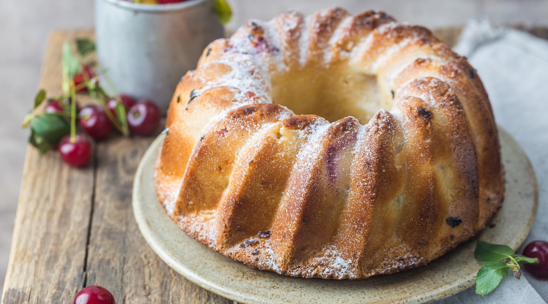 Cherry Cake - Recipe | Arla UK