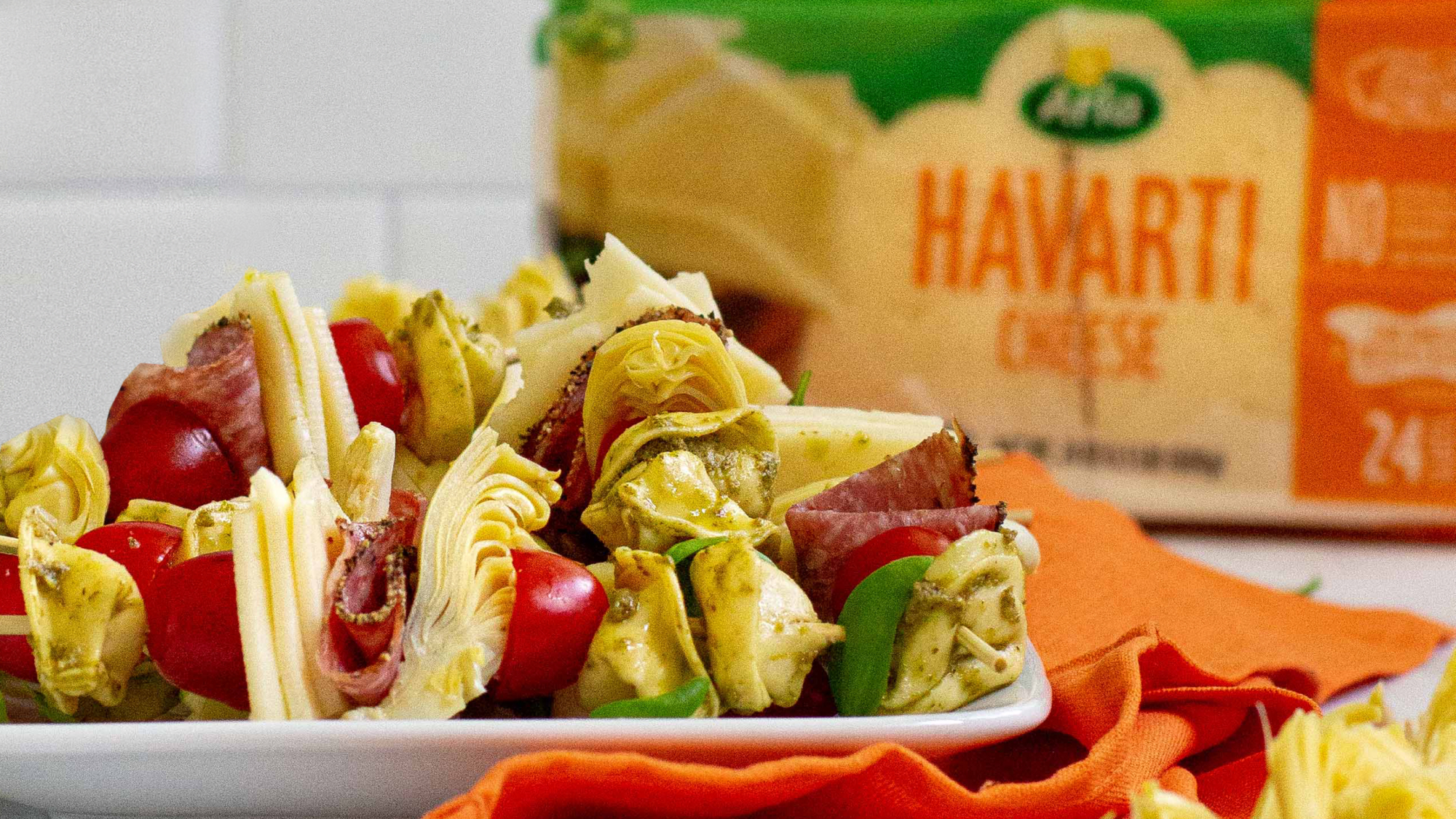 Tortellini Salad Skewers - Recipe | Arla US