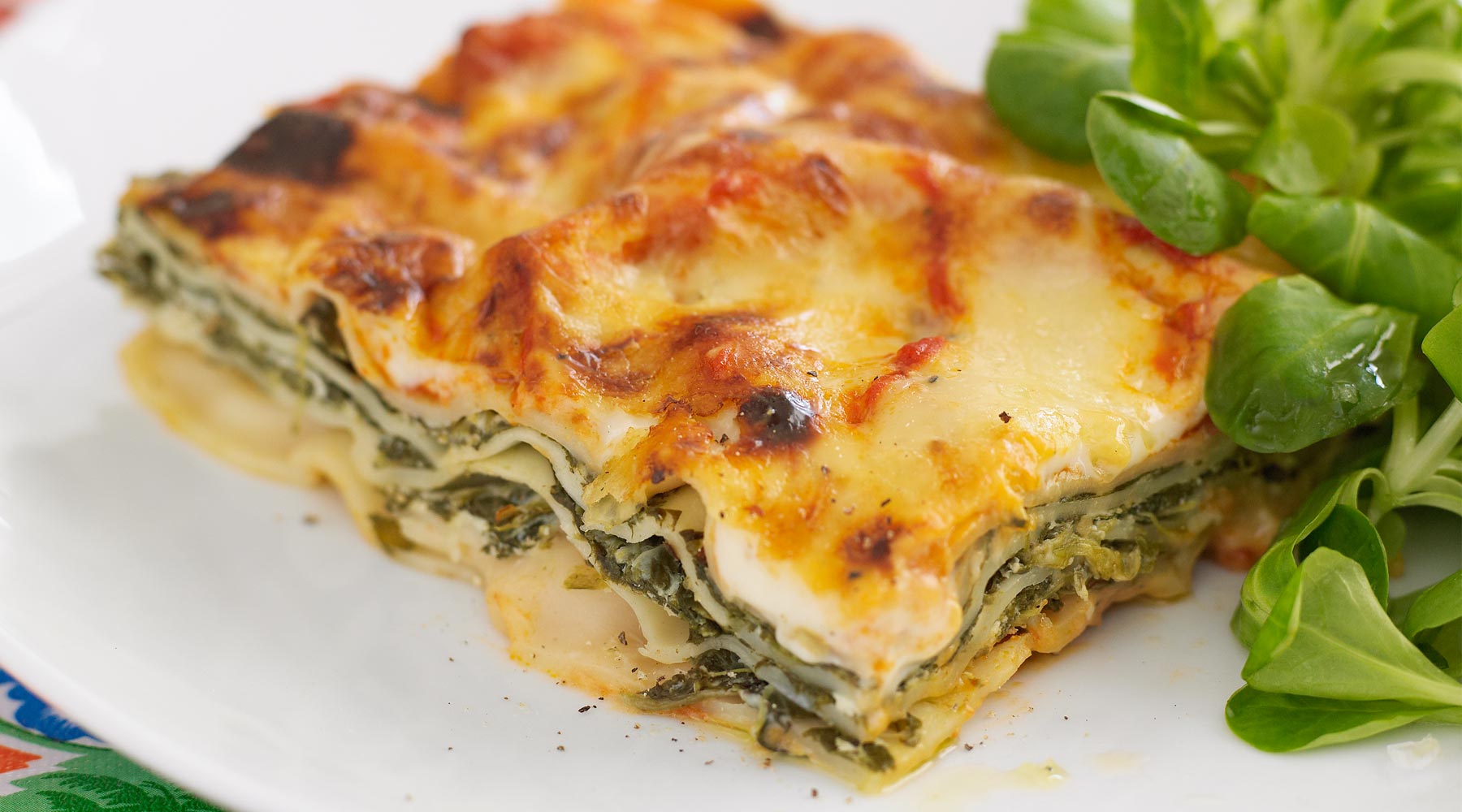 Pinaattilasagne - Ohje ja resepti - Arla