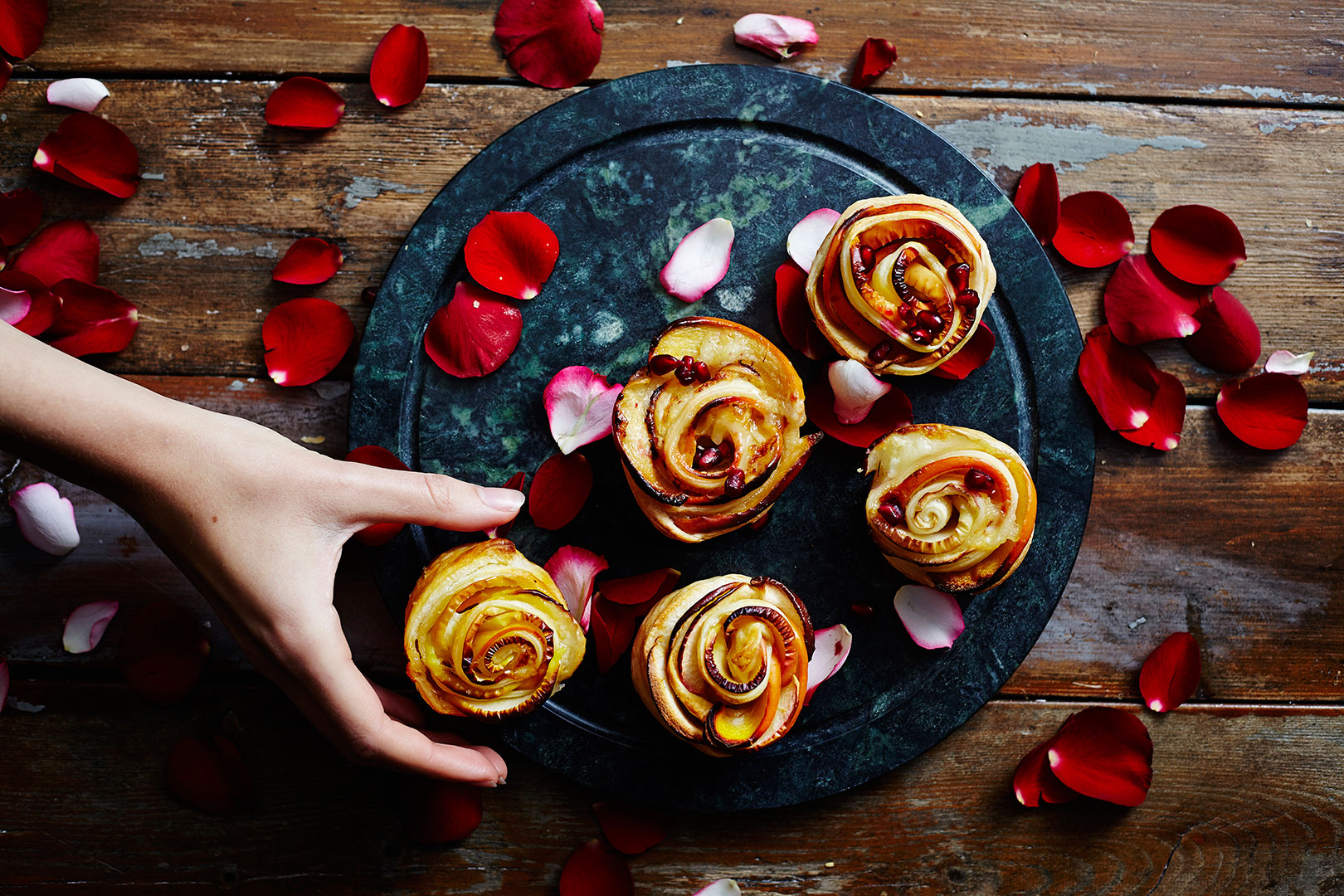 Baked Apricots with Blue Cheese & Walnut Tuiles | Castello®️