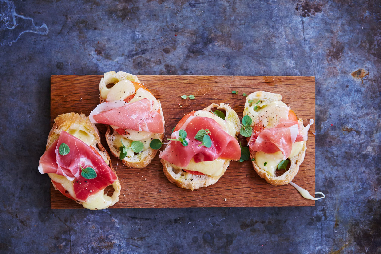 Pinchos with Matured Cheddar ham | Castello