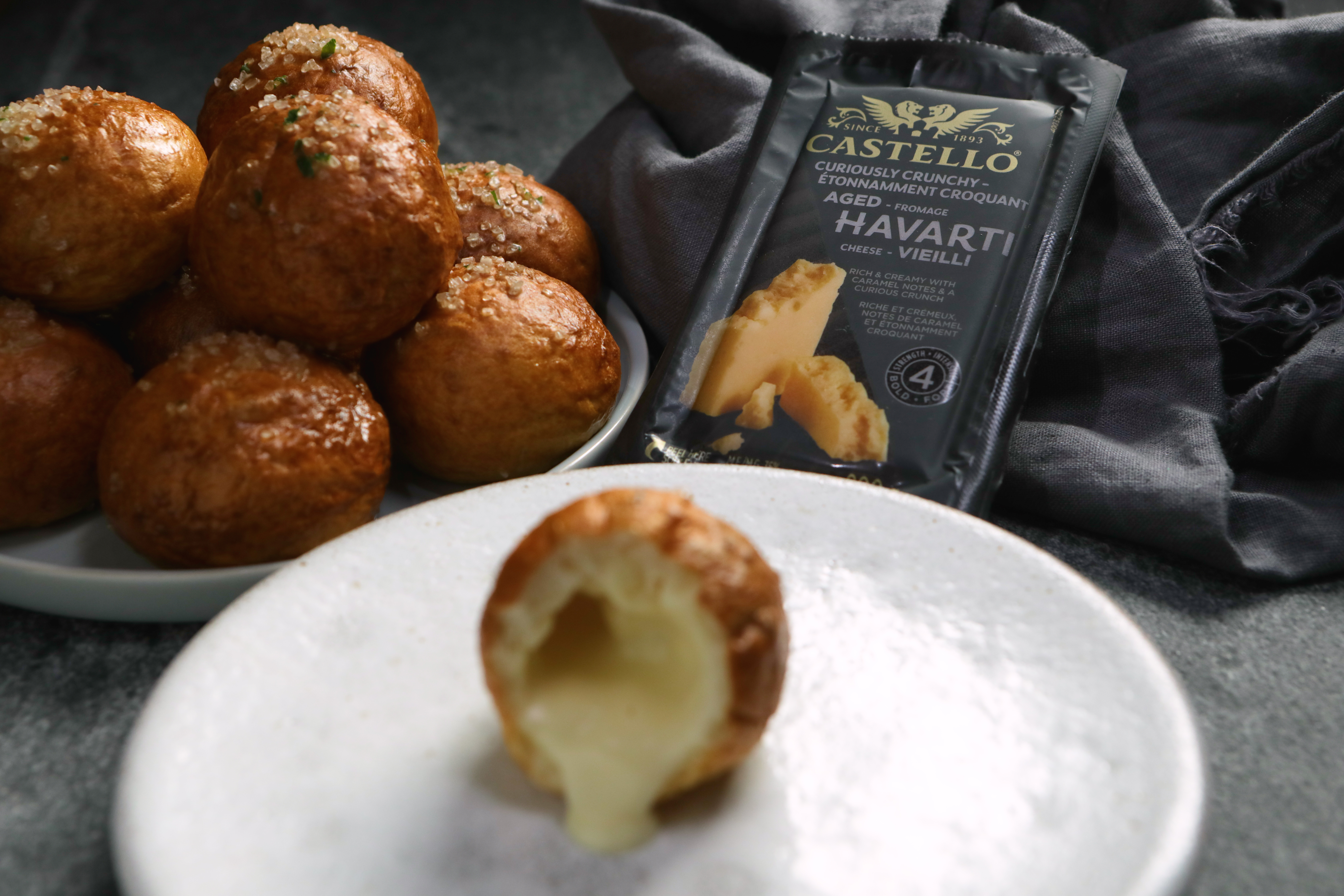 Bouchées de bretzel au fromage crémeux | Castello®️