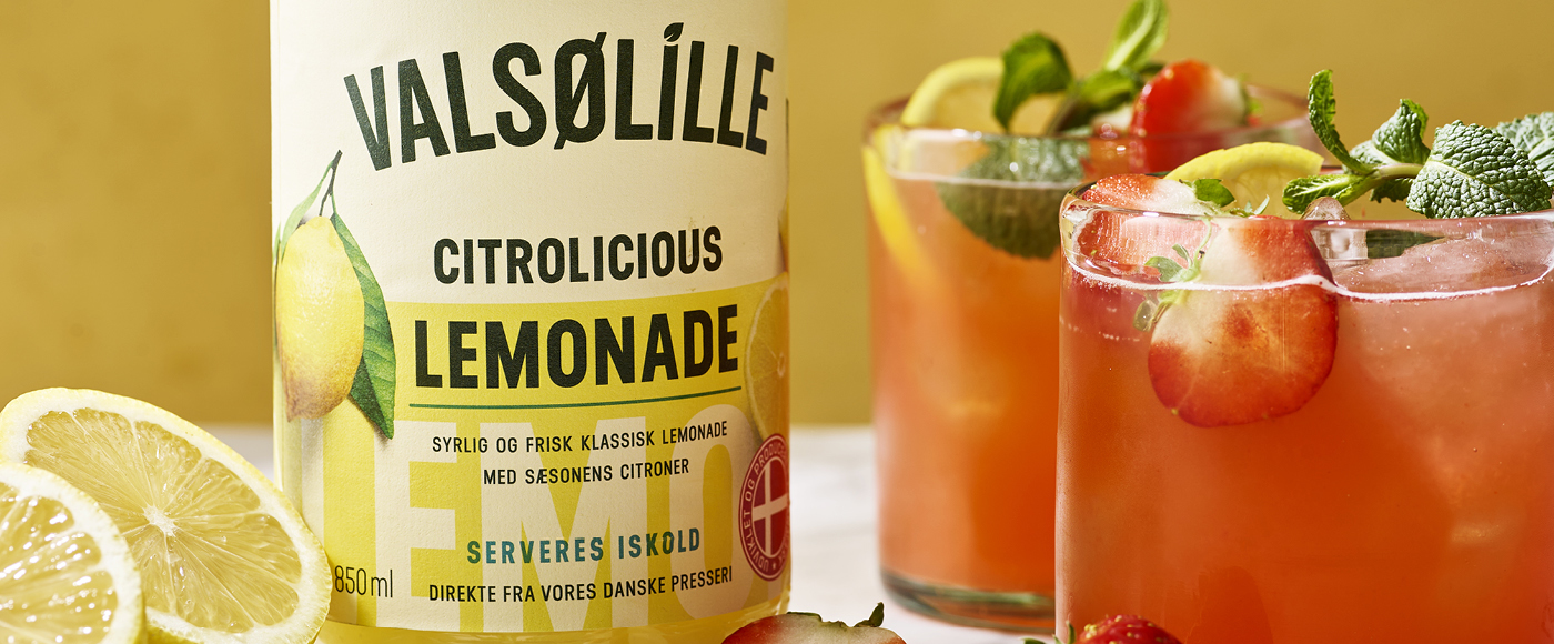 Jordbær lemonade | meny