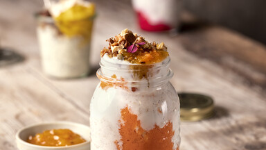 Overnight oats med gulerod | spar