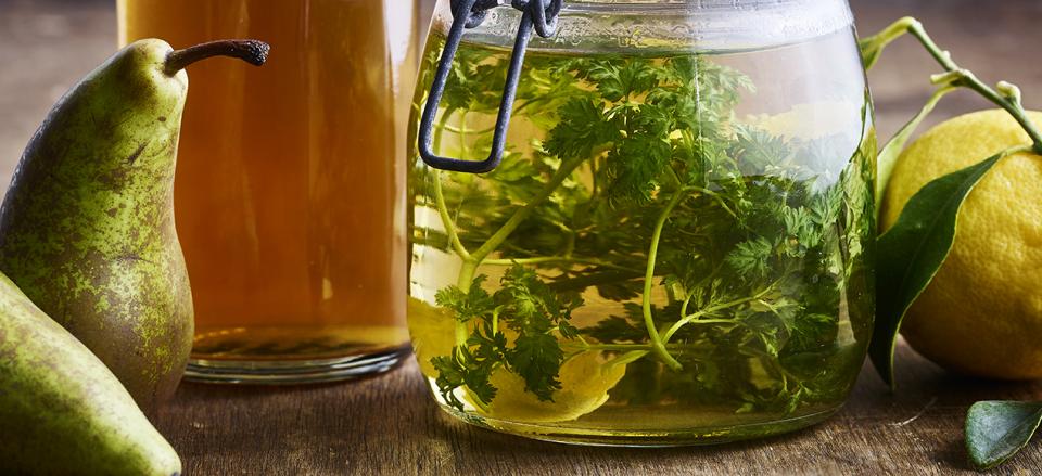 Pæresnaps med honning | meny