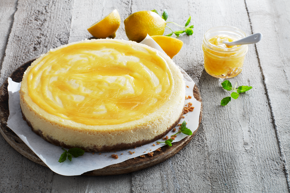 New York Cheesecake mit Arla® Pro Frischkäse und Lemoncurd | Profi ...