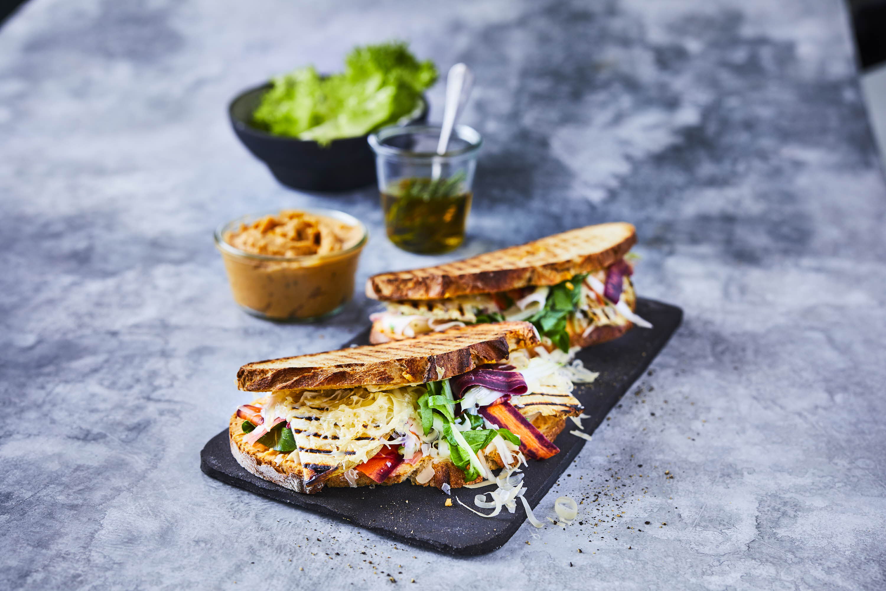 Sandwich fra køkkenhaven | Arla Pro Danmark