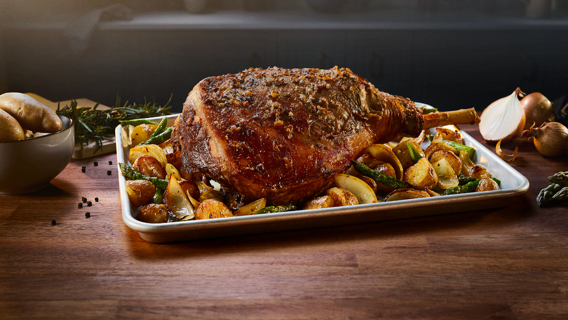 Roast leg of lamb | Lurpak®