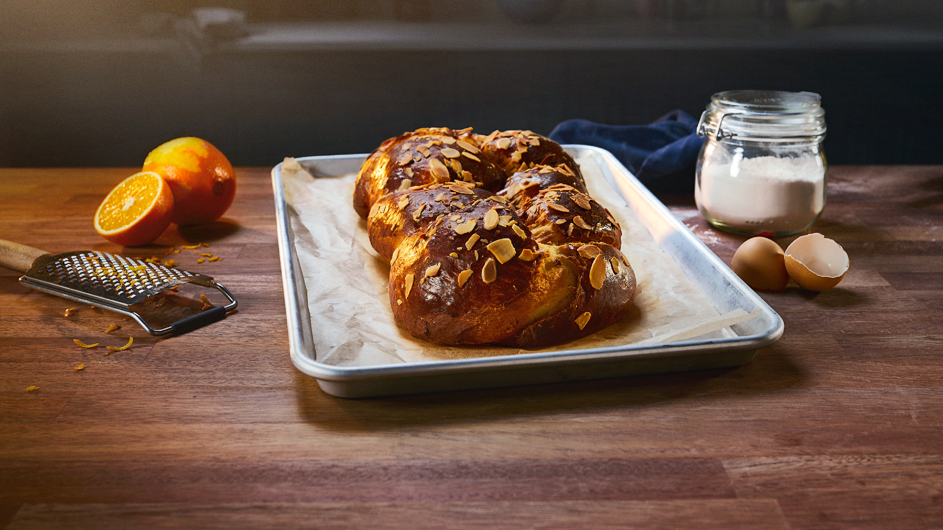 Tsoureki (Greek Easter Bread) | Lurpak®