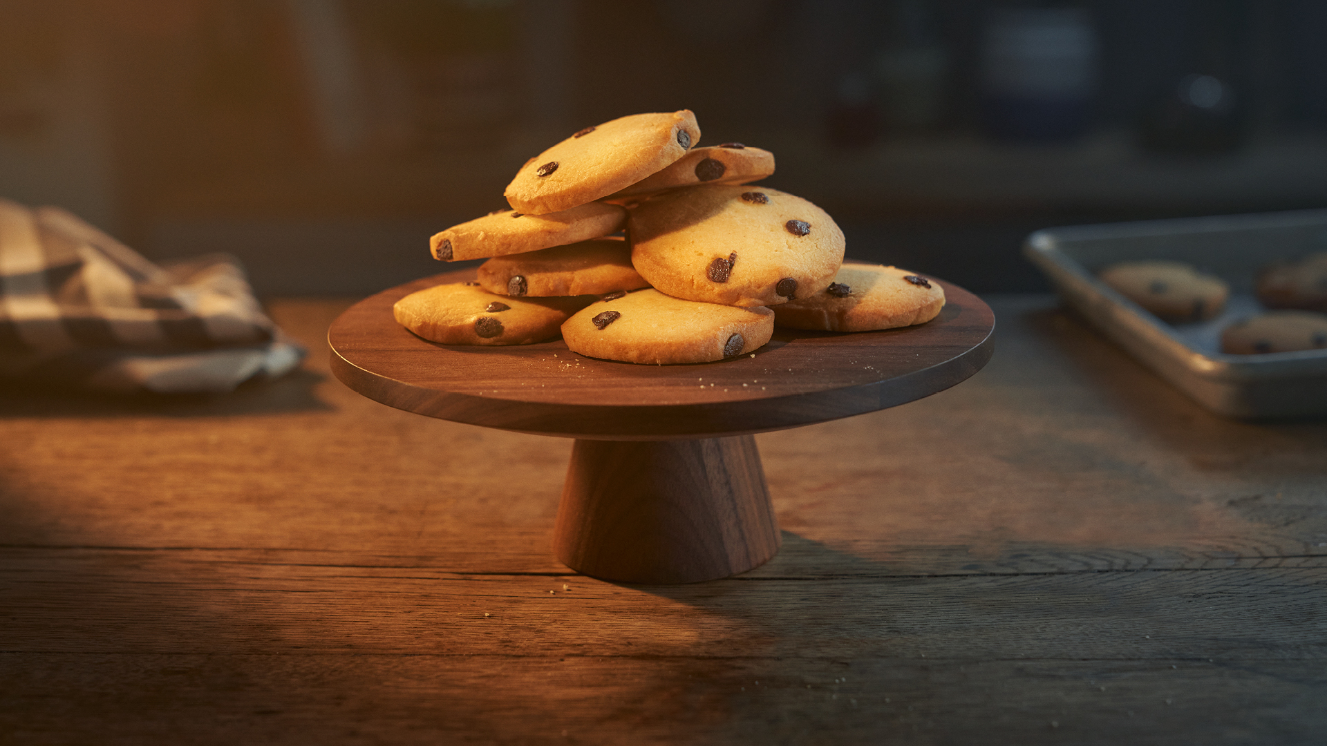 Biscotti al burro con gocce di cioccolato | Lurpak®