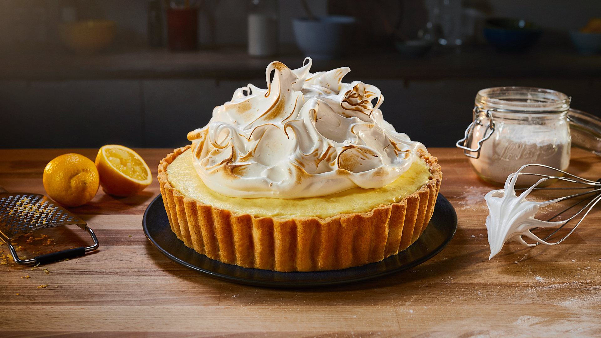 Torta al limone meringata | Lurpak®