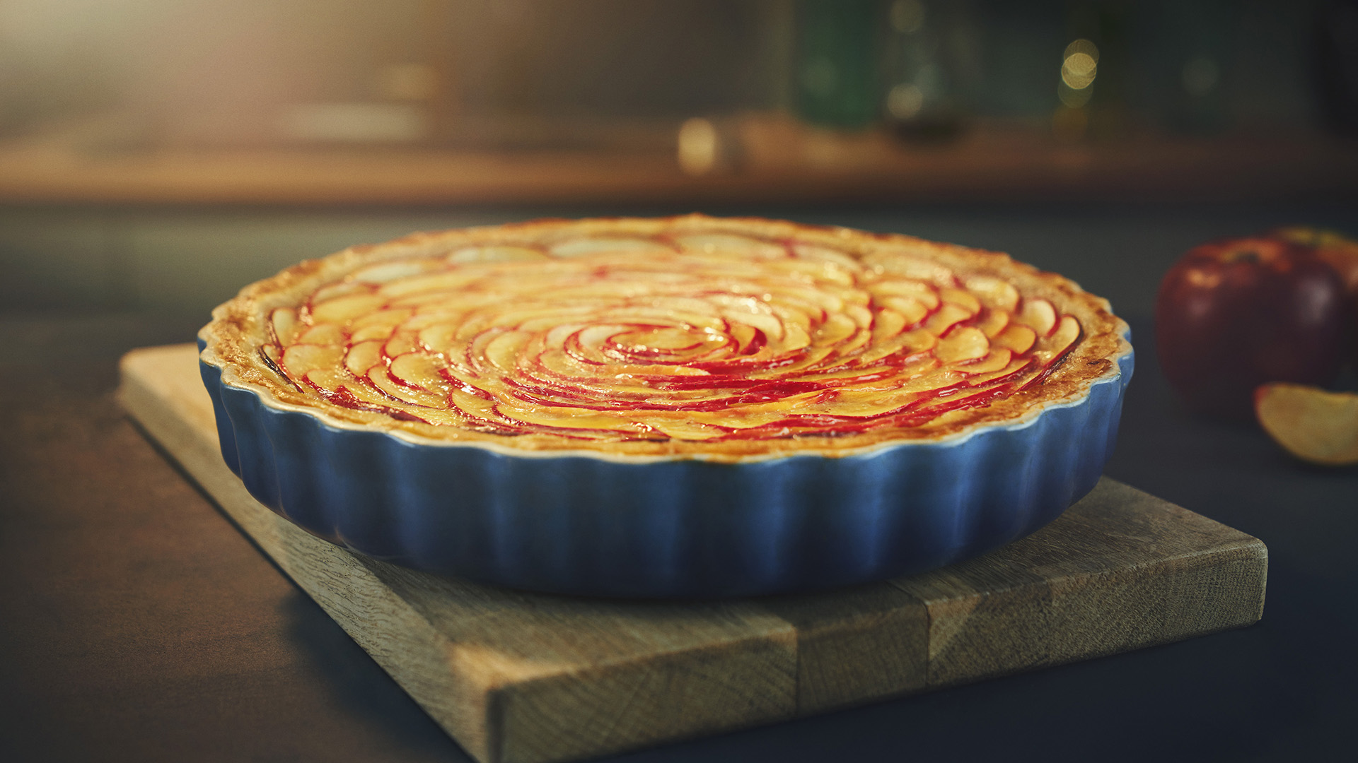 Apple frangipane tart ( Recipe ) | Lurpak®