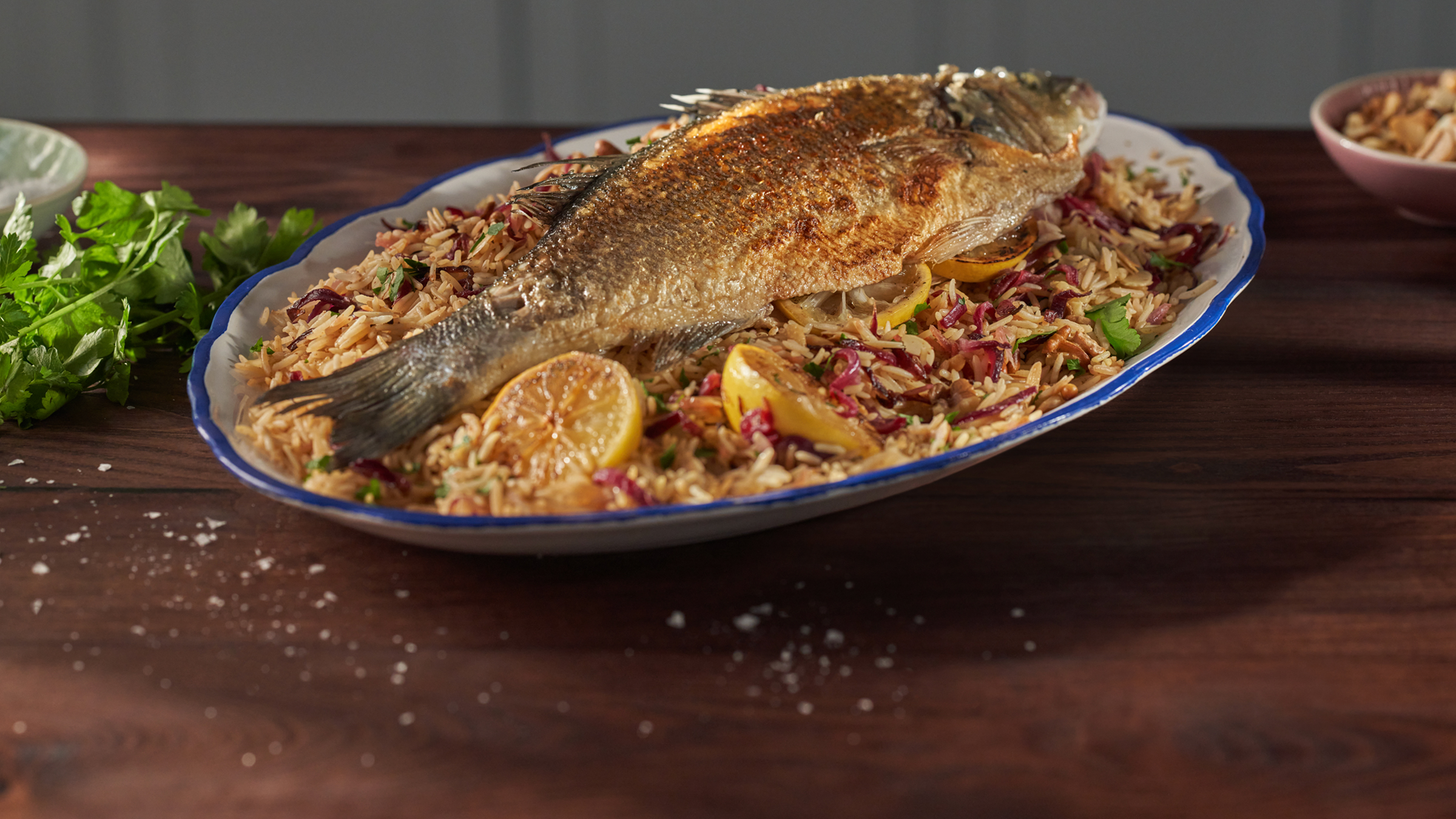 Lebanese Fish Risotto - Sayadiyeh | Lurpak®